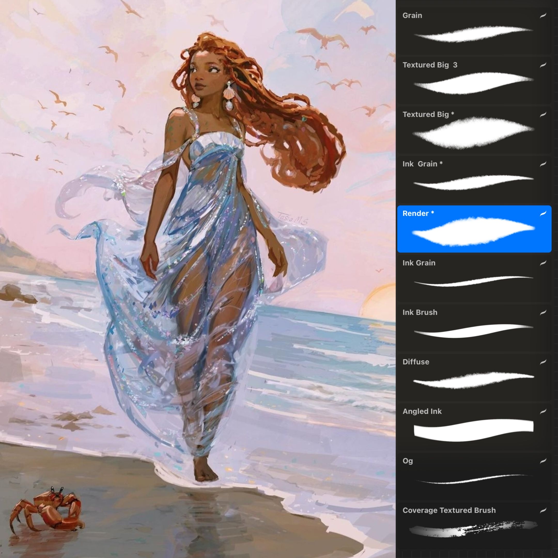 200 Free Best Procreate and Photoshop Brushes to Download on Domestika | Domestika